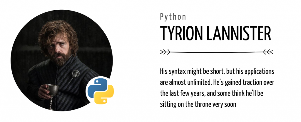 What If Programming Languages Were Game of Thrones Characters ...